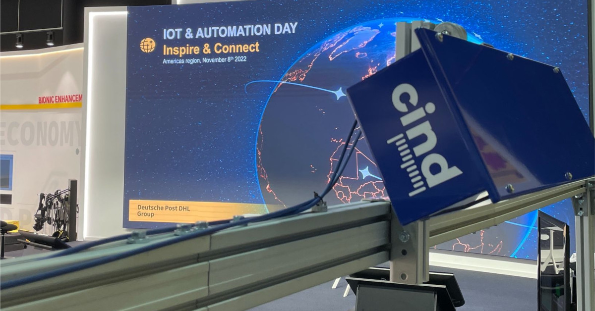 Cind at DHL IOT & Automation day in Chicago | Cind